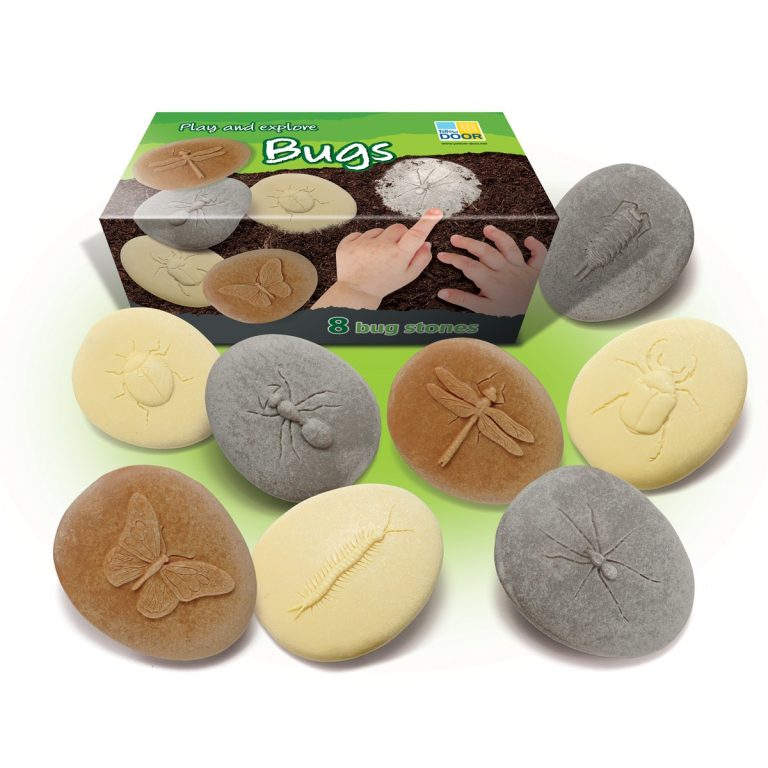 Garden Bugs Play Dough Rollers - learn about habitats