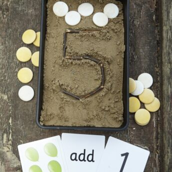 Two-Tone Counting Stones - set of 20 double-sided colour stones