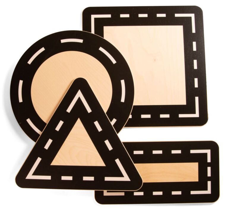 Shape Drive Arounds - Yellow Door